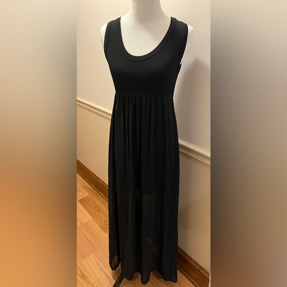 Olian | Dresses | Olian Sleeveless Black Maxi Dress | Poshmark